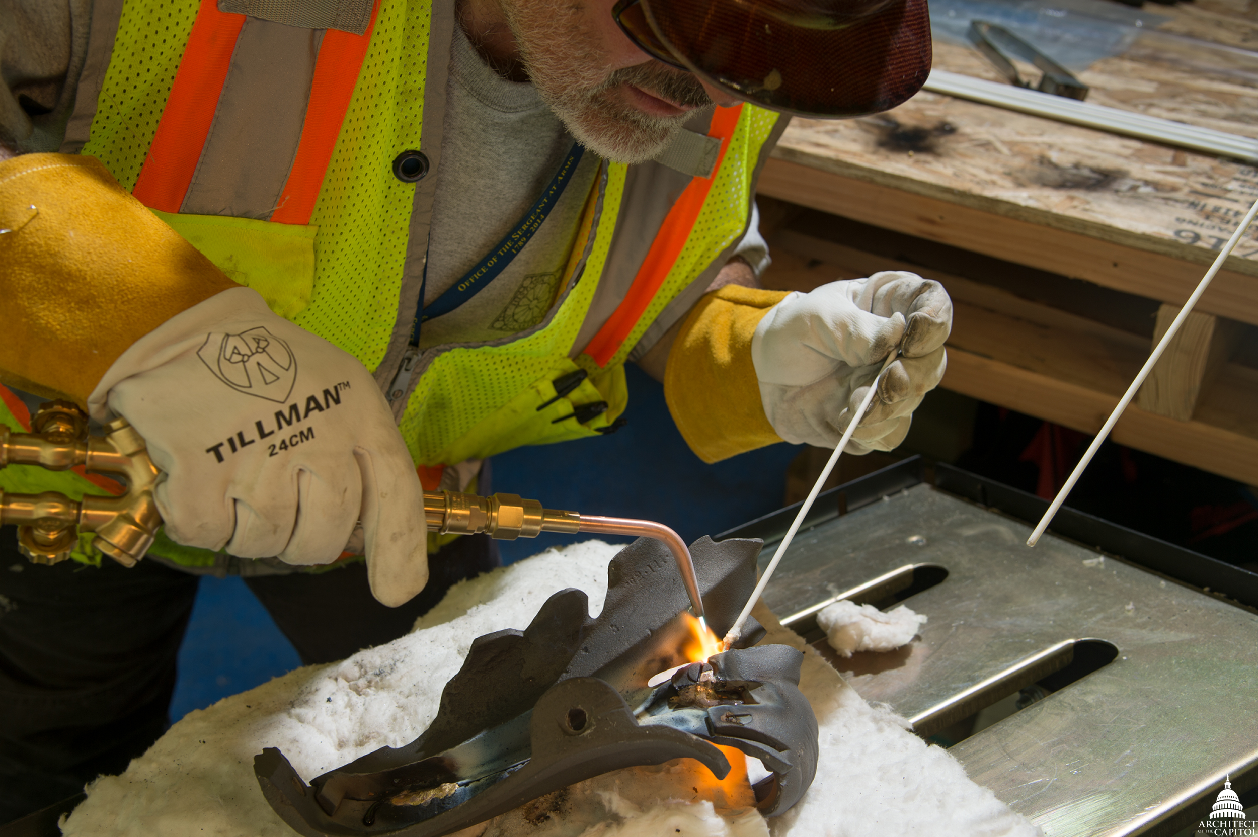 Autogeen lassen en snijden